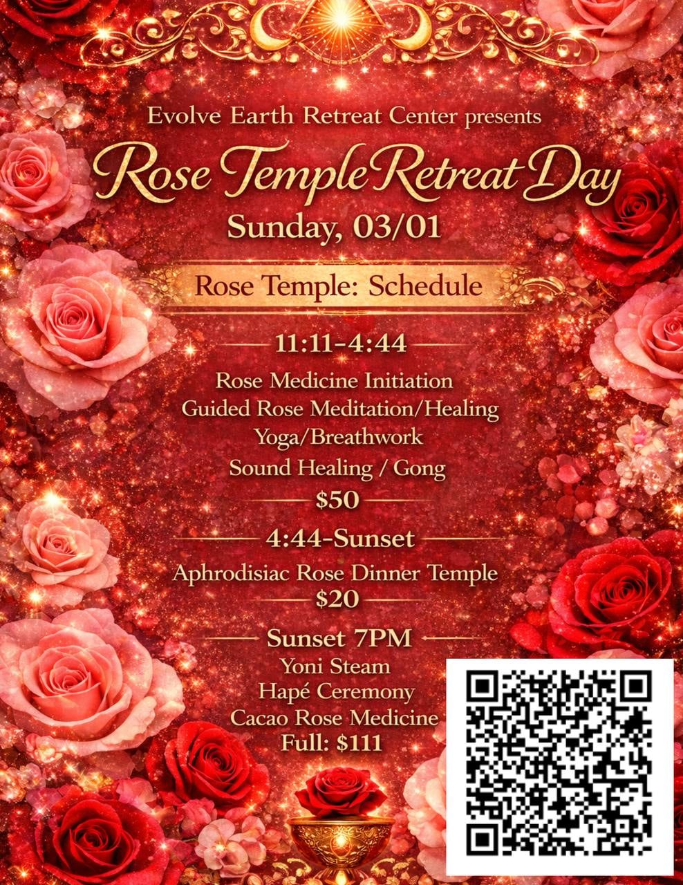 Rose Temple Retreat Day | Evolve Earth Retreat, Big Island | Big Island ...